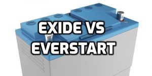 Exide vs Everstart Car Battery - Comparison TABLE