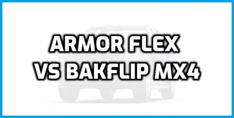 Undercover Armor Flex Vs Bakflip MX4 - Comparison TABLE