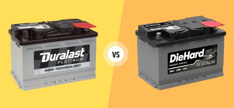 Duralast vs Diehard AGM Battery - Comparison TABLE