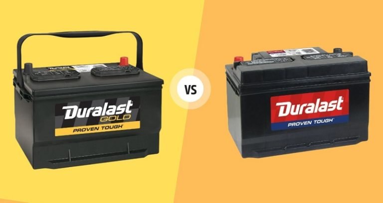 Duralast vs Duralast Gold Battery - Comparison TABLE