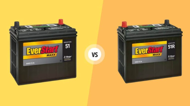 Everstart Maxx 51 vs 51R - Comparison TABLE